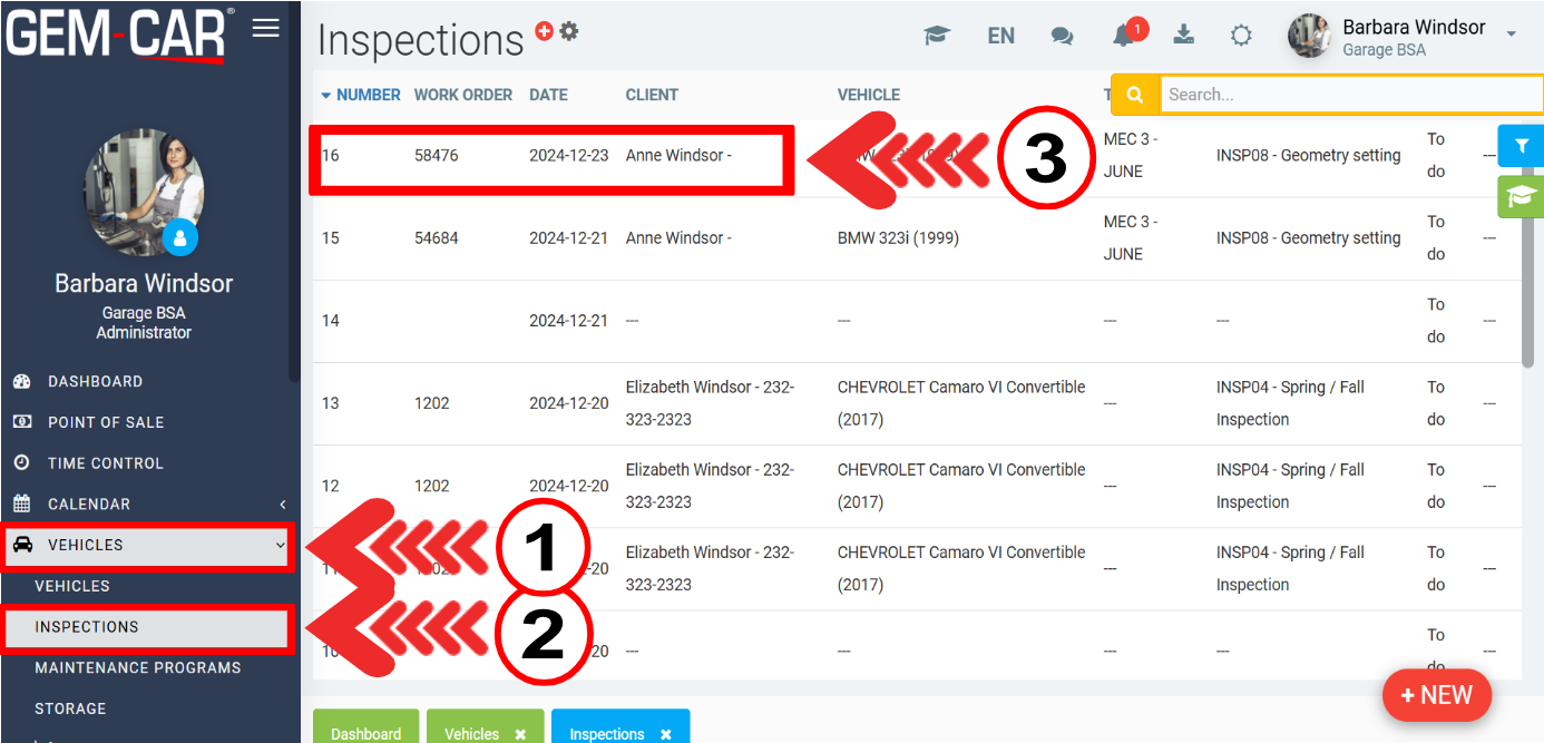 GEM-WORK - Completing the Digital Inspection Form and Checklist